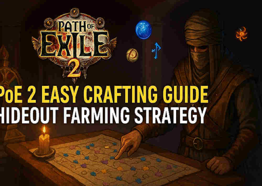 PoE 2 Easy Crafting Guide - Hideout Farming Strategy | Posts by MmoGah ...