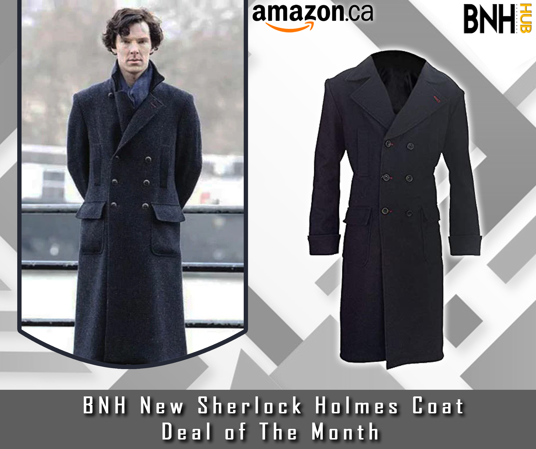 Sherlock Holmes Benedict Cumberbatch Coat | Posts by Bnh Leather Hub ...